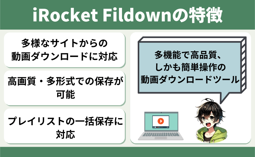180万人が利用した！【iRocket Fildown】高画質動画保存アプリの評価と使い方！ | seablog